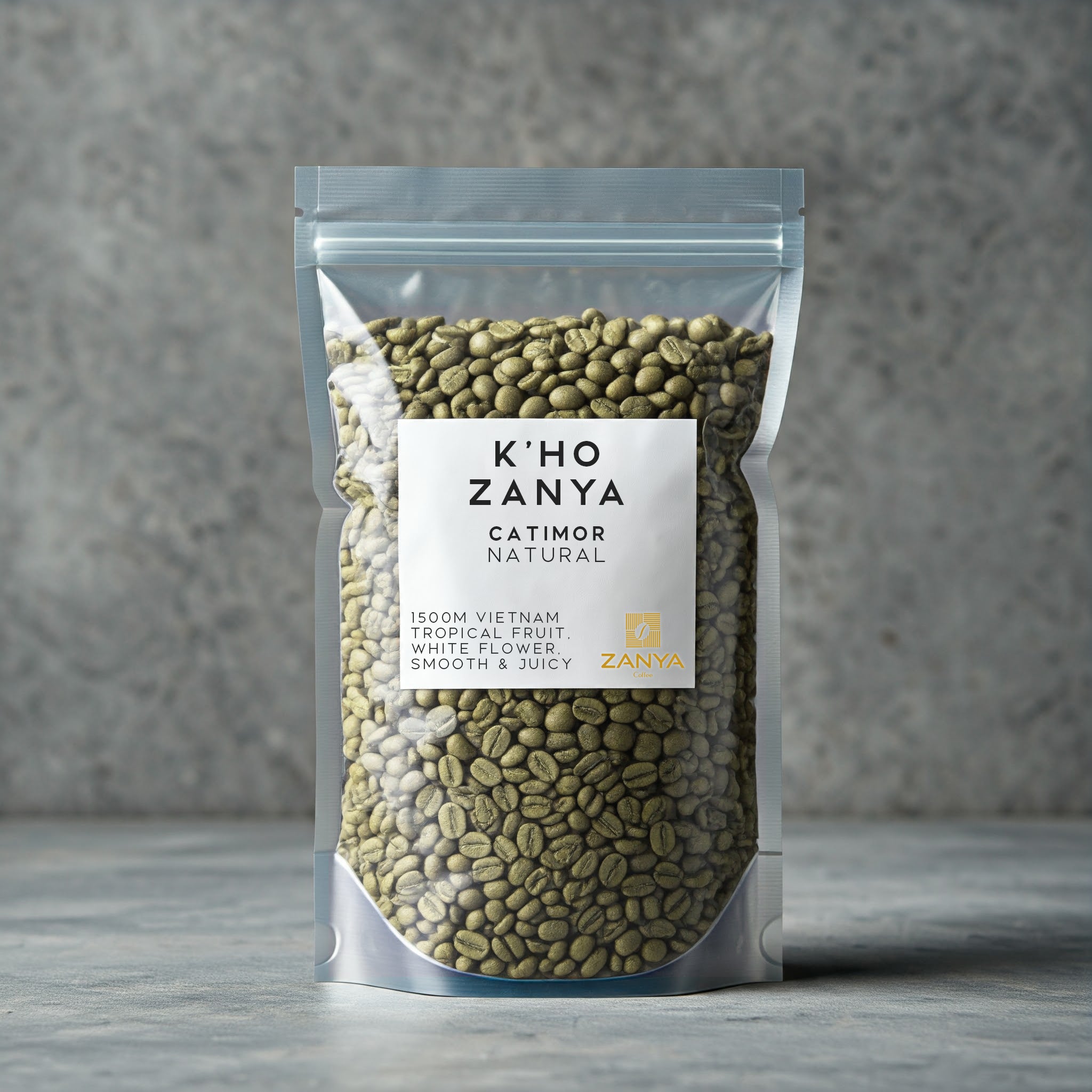 [Natural Process] Green Beans - Vietnam Specialty K'ho Zanya - Tropica ...