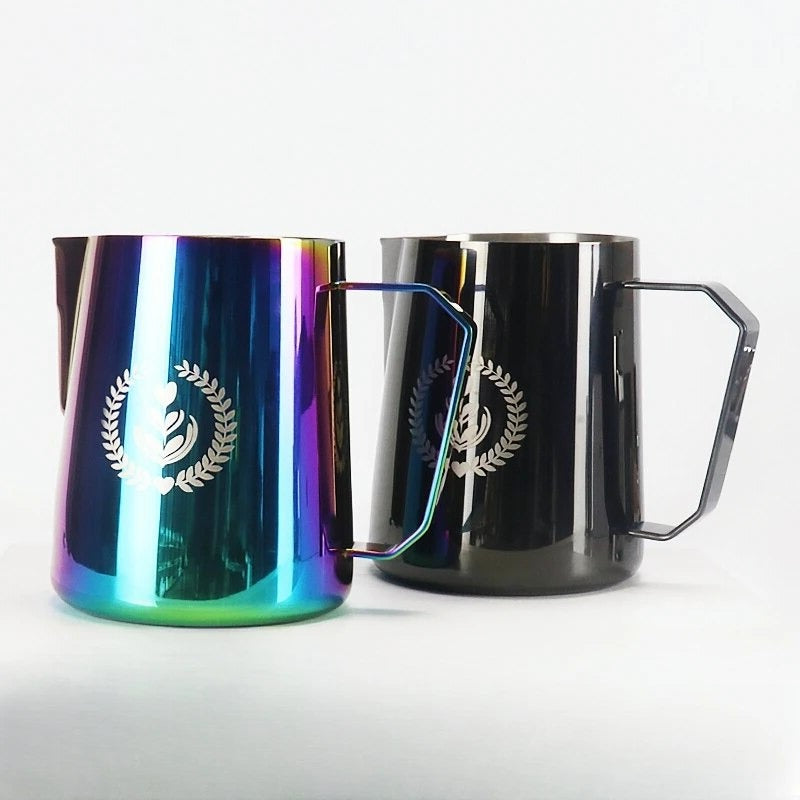 Virtuoso Coffee Rainbow Coffee Milk Frothing Pitcher Barista's Choice